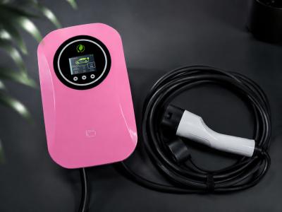 China 380V 22kW Type 2 Wall Mounted EV Charger With WiFi APP 32A Smart AC Charging Station for sale