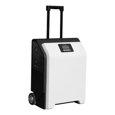 China Portable Power Bank Station 4kw LiFePO4 Battery Solar Generator For EV Charging for sale