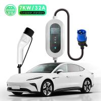China European Standard 7kW Type 2 Portable EV Charger for Electric Cars for sale