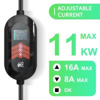 China 11kW Portable EV Charger | 3-Phase AC Electric Vehicle Charger for sale