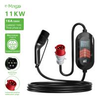 China 11kW Portable EV Charger | 3-Phase AC Electric Vehicle Charger for sale