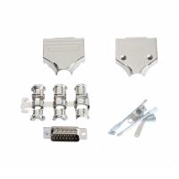 China MH CONNECTORS MHDM15-DB15P-K for sale