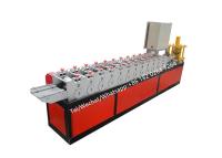 China Twin Lath Roller Shutter Slat Roll Forming Machinery for sale