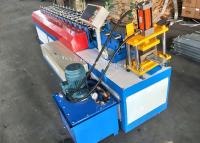 China Embossing Pattern Shutter Door Strip Roll Forming Machine for sale