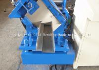 China Galvanized Steel Door Guide Rail Forming Machine for sale