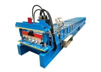 China Galvanized Aluminium IBR Roof Sheet Roll Forming Machine for sale