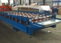 China Metal Glazed Roof Tile Roll Forming Machine for sale