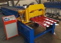 China High Speed Bamboo Glazed Roof Tile Forming Machine for sale