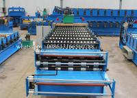 China Corrugated and Trapezoidal Double Layer Forming Machine for sale