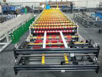 China Colorful Steel Two Layer Roof Roll Forming Machine for sale