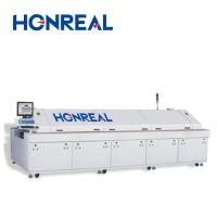 China 10 Zones SMT Reflow Soldering Machine , PCB SMD Reflow Oven Hot Air Convection for sale