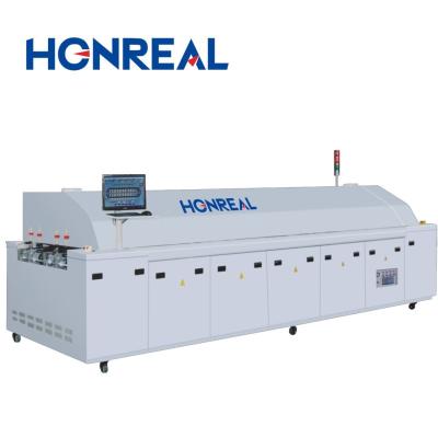 China Smt Vitronics Reflow Oven 8 Zones Nitrogen N2 Lead Free Design for sale