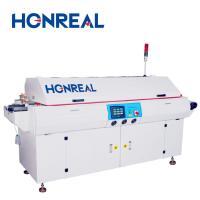 China 6 Zone SMT Reflow Soldering Machine with Touch Screen PLC Control for sale