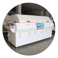 China 6 Zone SMT Reflow Soldering Oven for PCB Production for sale