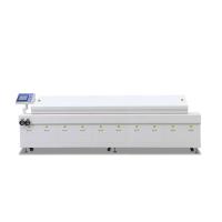 China 8 Zone SMT Reflow Soldering Machine with Touch Screen PLC Control for sale