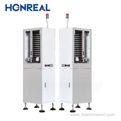 China Automatic Mini PCB Loading Machine SMT Infeed Machine PCB micro Loader PCB Handling Unit With Touch Screen Control for sale