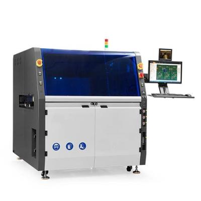 China SELPOT-400 Online Selective Wave Soldering Machine with L400 X W400MM Max Carrier Size, 15 kgs Solder Pot Capacity, and Upper IR Heating Preheat Method for sale