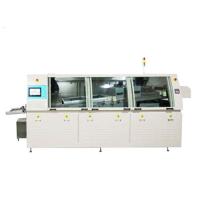 China Automatic Dip Wave Soldering Machine with 390kg Solder Pot for sale