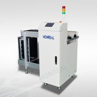 China Brand PLC Control PCB Line Loader And Unloader 1-4 Step Pitches 3 Magazines Loading Capability for sale