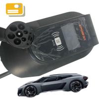 China linchr Portable Ac Ev Charger Reference Design Fast 7kw Ev Charging Station Equipment GB for sale