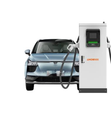 China Type 2 120kW EV Charger DC Standup Double Gun GB/T With Ethernet 4G LTE for sale