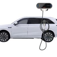 China Home Fast Wallbox Ev Charging Station Quick Charge 3.0 7kW Type 2 Single Gun APP Control for sale