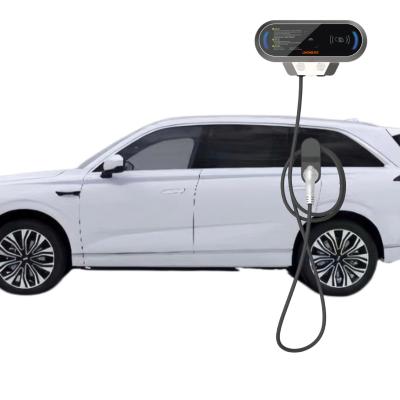 China Home Fast Wallbox Ev Charging Station Quick Charge 3.0 7kW Type 2 Single Gun APP Control for sale