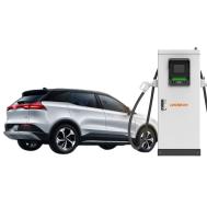 China Home Dual Port Ev Charger Station Double Gun 60kW DC380V 114A Standup for sale