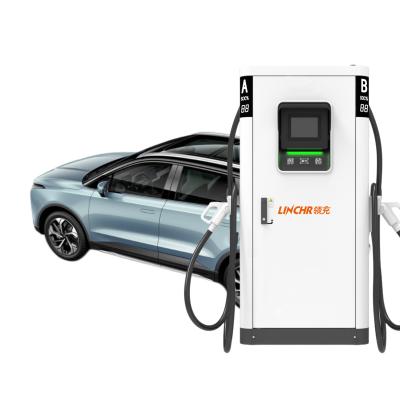 China Dual Electric Vehicle Charging Stations App Control 120kW GB/T 18487.1-2015 for sale