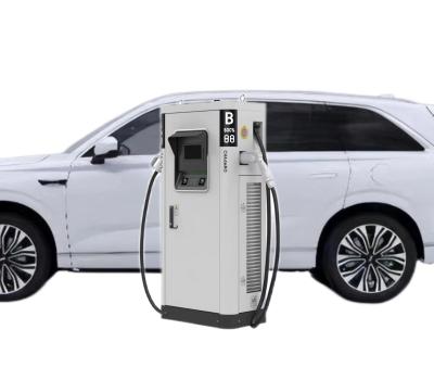 China Dual Port Ev Charging Station Commercial IP54 DC 60kW RFID Or OCPP for sale