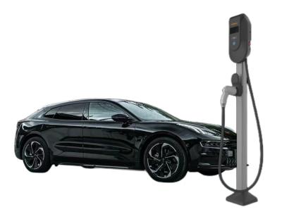 China 7kw Type 2 Ev Charger AC 220V Chargepoint Home 32a Standup IP55 Linchr E Series for sale
