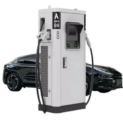 China Fast Car Commercial EV Charging Points Business OCPP 60kW DC 8 Inch LCD Touch Screen for sale