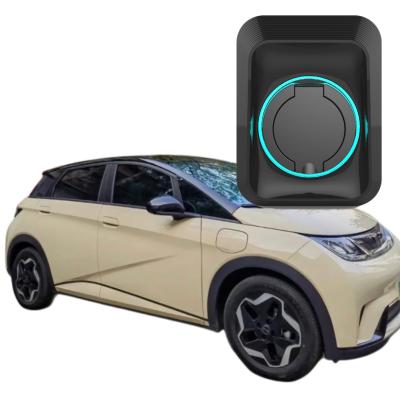 China Ac European EV Charging Stations Electric Car Charger 7kw Linchr Wallbox for sale