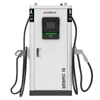 China CHAdeMO Ccs Type 2 Dc Fast Charger 150kw 120kW 4.5m Gun Line Automatic Power for sale