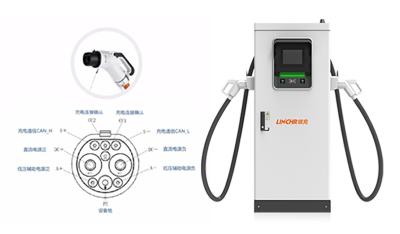 China Type2 Interface Aluminum Alloy DC EV Charger For Electric Vehicle for sale