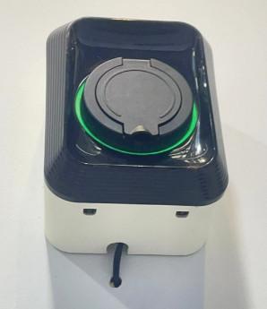 China 32A CE AC Charging Pile Black 7KW Electric Vehicle Charging Unit for sale