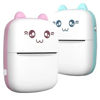 China Printer Portable Bluetooth 4.0 Printer Photo Thermal Printer Phone Wireless Connection Printer 1200mAh Battery for sale