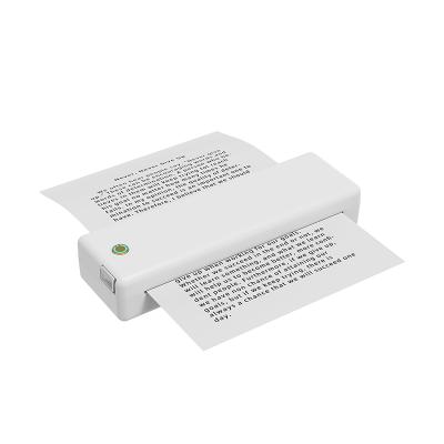China Portable Mini A4 Thermal Printer No Ink Printing for Phone PC Tattoo Transfer Stencil Maker with Thermal Rolls Folded Paper for sale