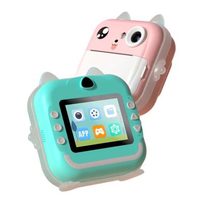 China Children 1080P HD Digital Camera Toys Instant Print for Kids Thermal Print Camera Instant Print Photo Video With 32G Memory Card for sale