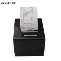 China wholesale 3'' 80mm lan+usb port anto cutter printer thermal printer POS receipt printer for sale