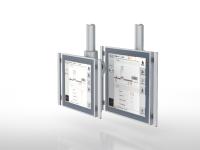 China IP65 Automation Industrial HMI Touch Panel 5000 Single Touch HMI Arm Mounted for sale