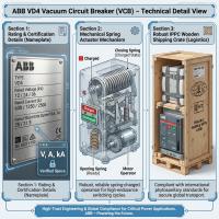China ABB VD4 & VM1 Vacuum Circuit Breakers | Original MV VCB New for sale