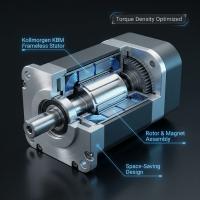 China Original Kollmorgen TBM/KBM Series Frameless Motor for Humanoid Robot Actuators for sale