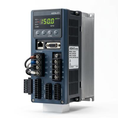 China Delta ASDA-E3 1.5kW Servo Drive ASD-E3-1521-L — Cost-Effective Mid-Power Motion for sale