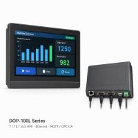 China Delta DOP-100L Series HMI 7 10.1 inch Ethernet MQTT OPC UA for sale