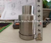 China Stainless Steel 316L V Wire Filter Nozzle NPT G 1 3/4 Threaded 0.2mm Slot Water Gas Filtration for sale