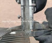China 4.5mm Support Rod Continuous Slot Wrapped Wire Water Well Screen Pipe 344.5mm OD for sale