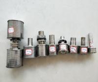 China Stainless Steel Wedge Wire Screen Nozzle Single Tube Type 0.25-0.5mm Slot for Water Filtration for sale