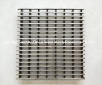 China Industrial Wedge Wire Flat Panel 4x40mm Frame Stainless Steel Sieve Bend Screen 0.1-50mm Slot for sale