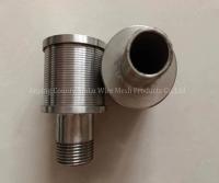 China 70mm Wedge Wire Filter Nozzle Stainless Steel 304 316 0.18mm Slot for Water Treatment for sale